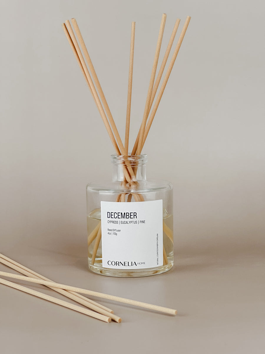 December Reed Diffuser – Cornelia Home